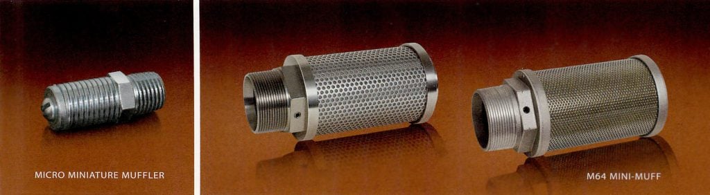 Micro Miniature Mufflers and M64 Mini-Muff | SVI International, Inc.