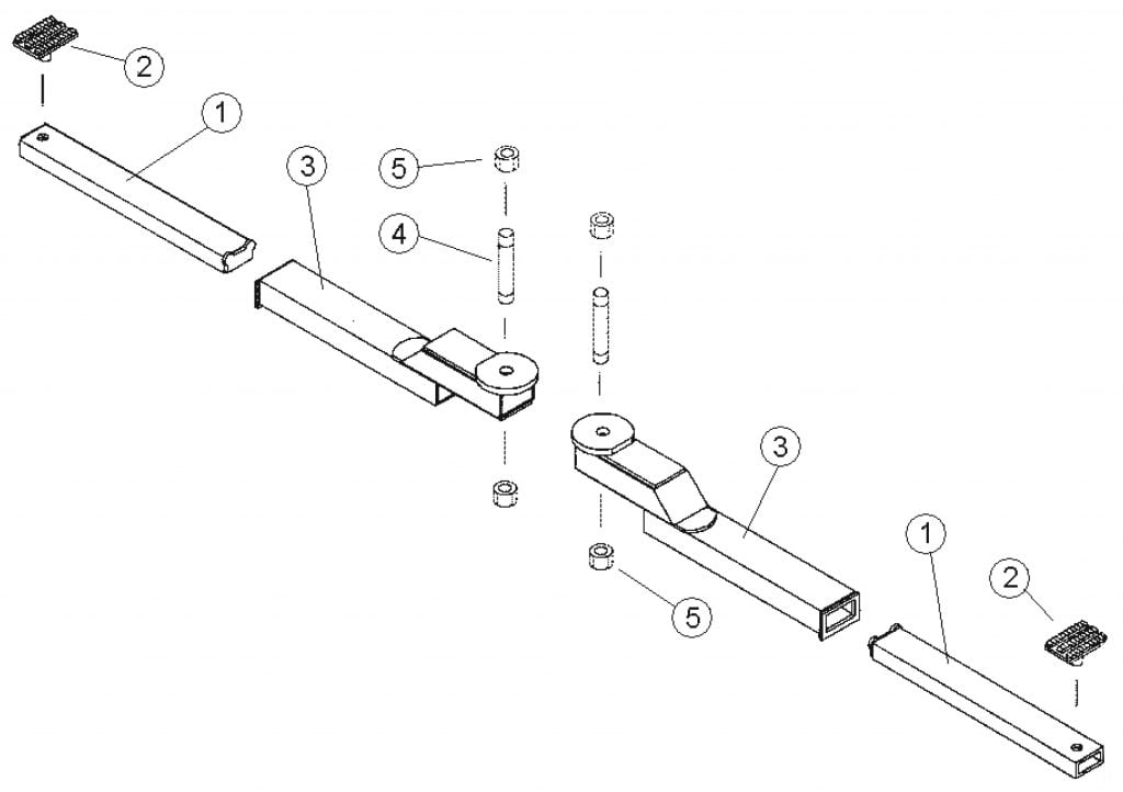 Parts for Mohawk System 1A-10 Arm Parts | SVI International, Inc.