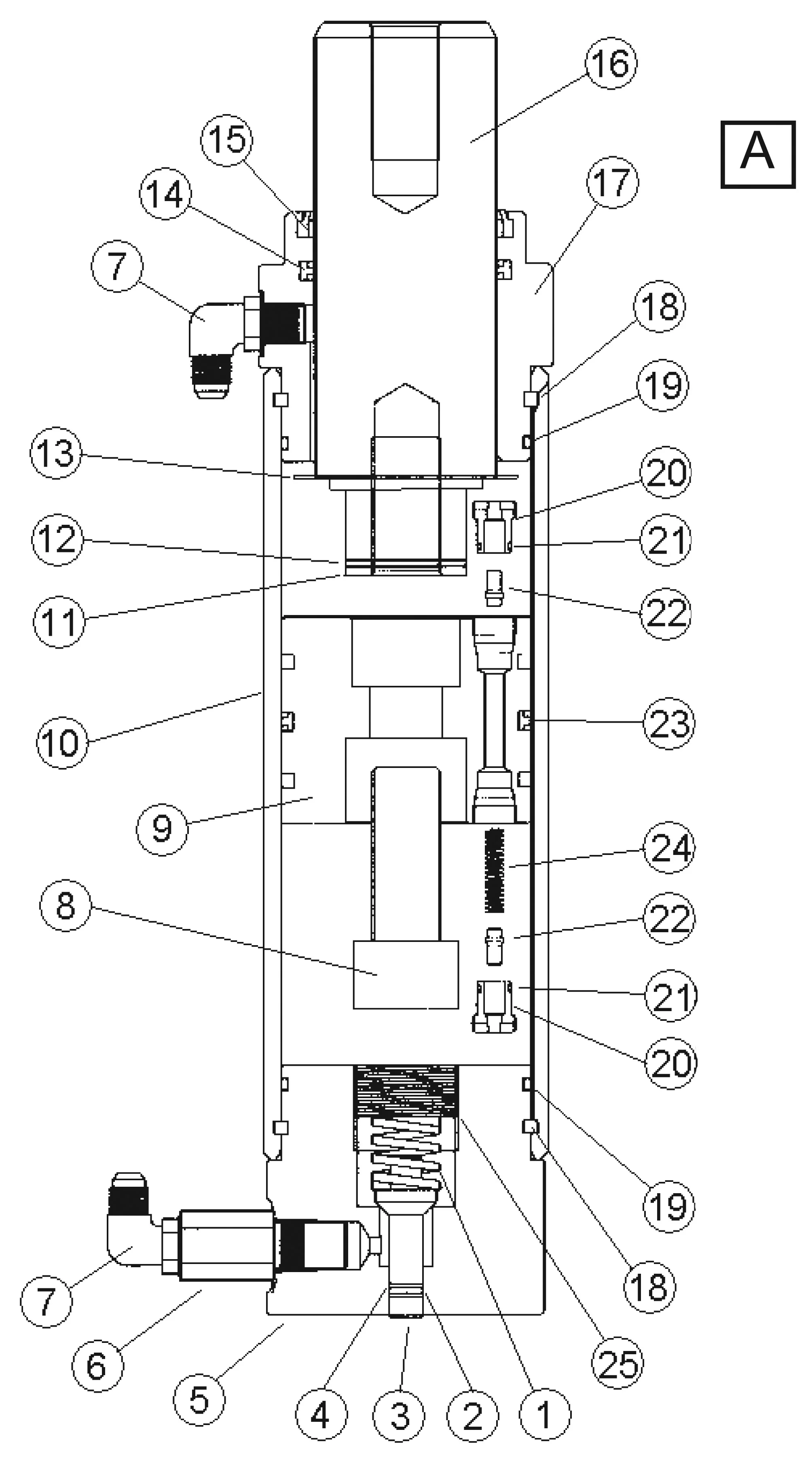 Hydraulic Cylinder Parts Diagram