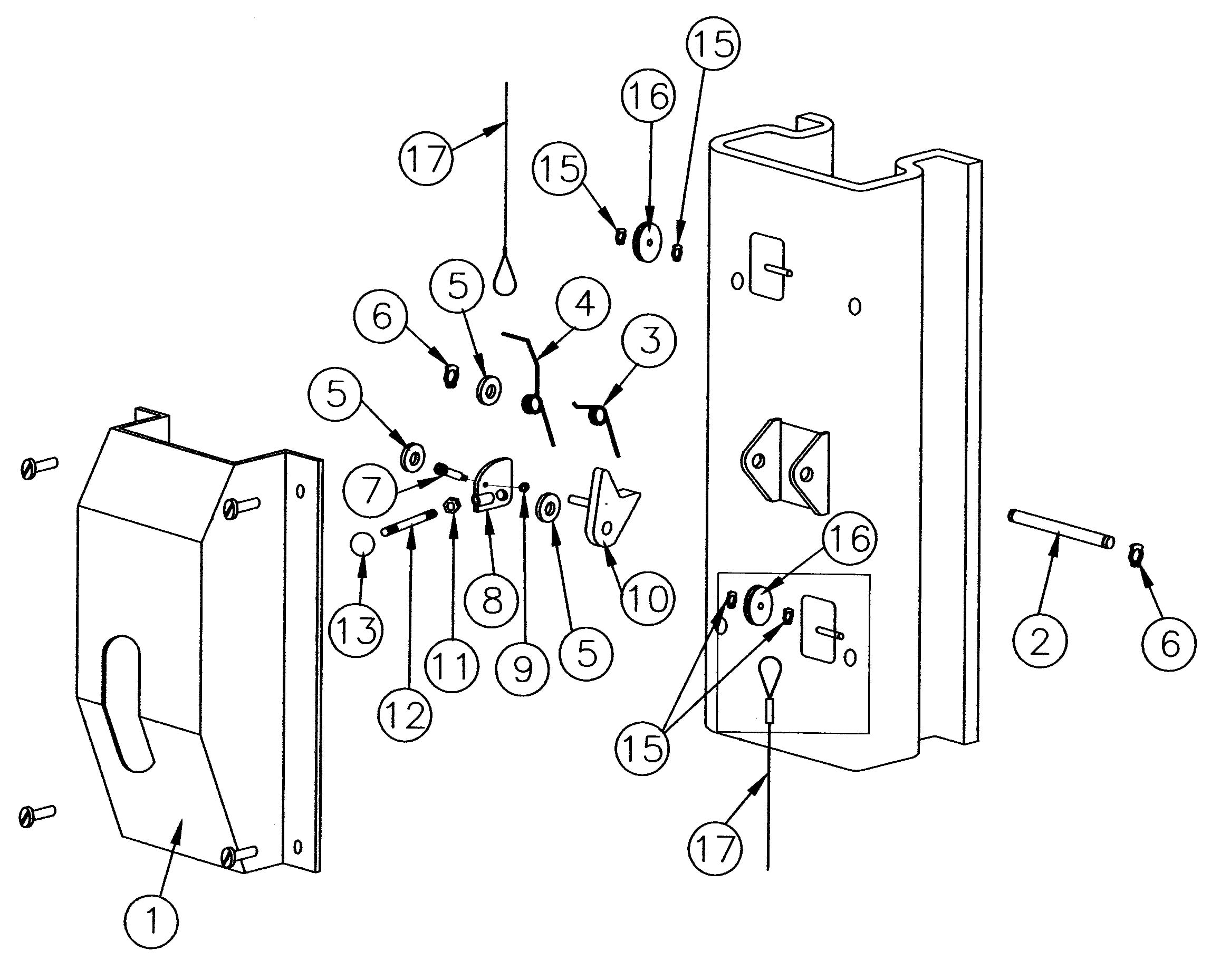 Parts for Rotary SPOA9 Lock Detail | SVI International, Inc.