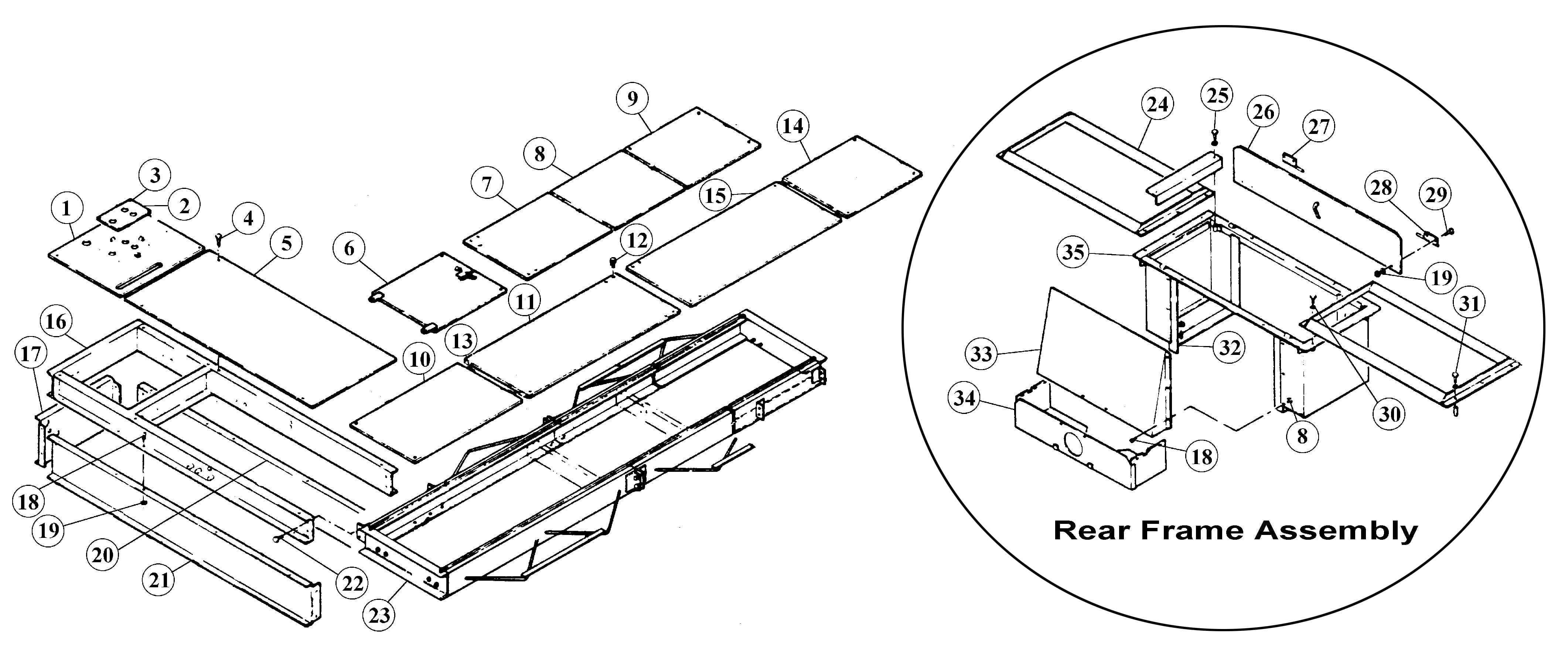 Parts for Weaver EC-106 Frames and Cover Doors | SVI International, Inc.