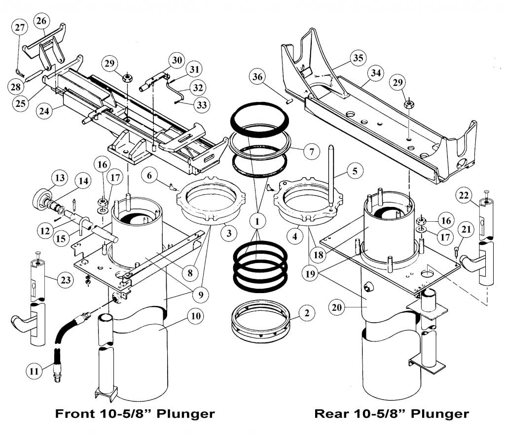 Parts for Weaver EC-106 Series | SVI International, Inc.
