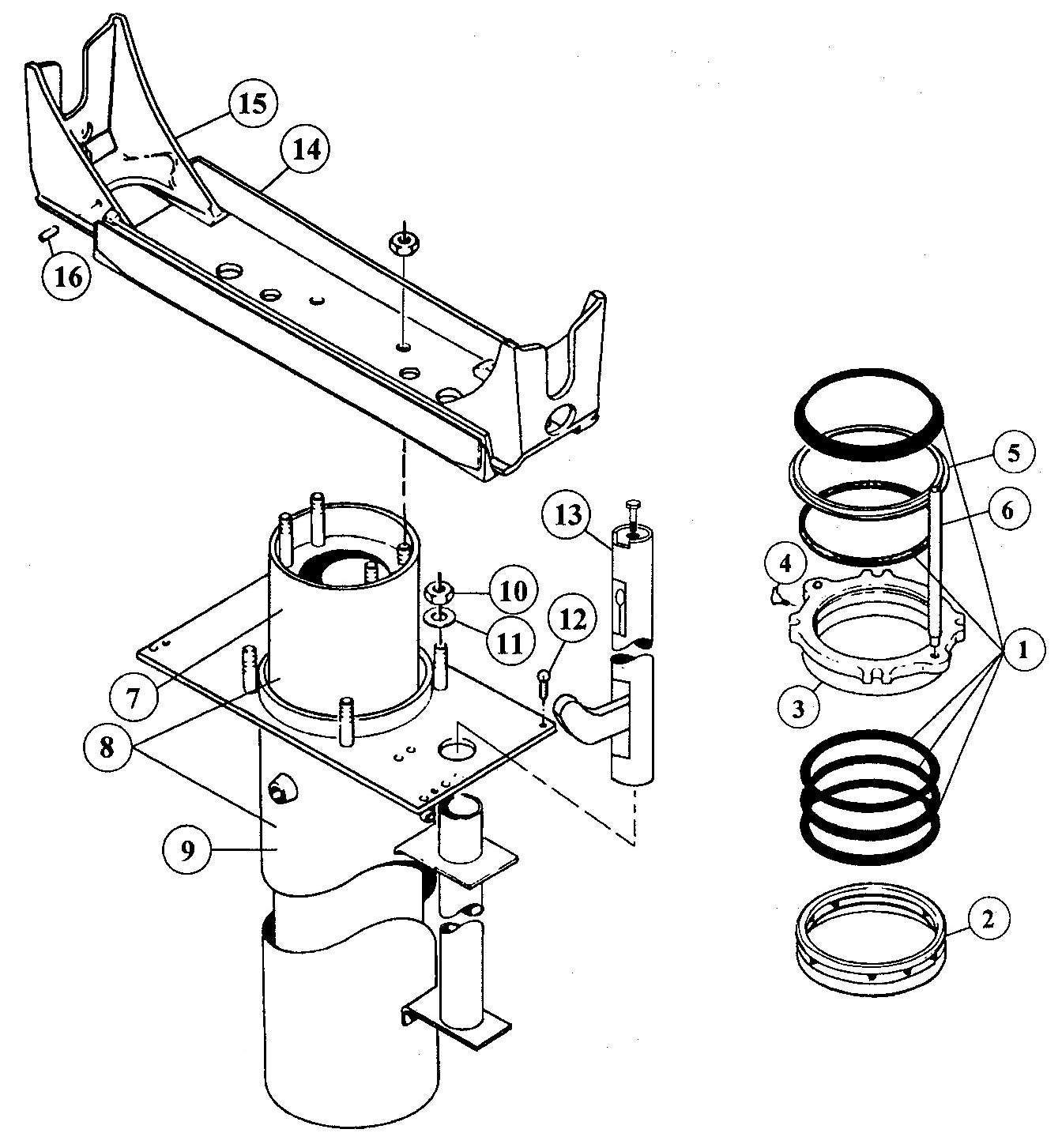 Parts for Weaver MC-302 Stationary Models | SVI International, Inc.
