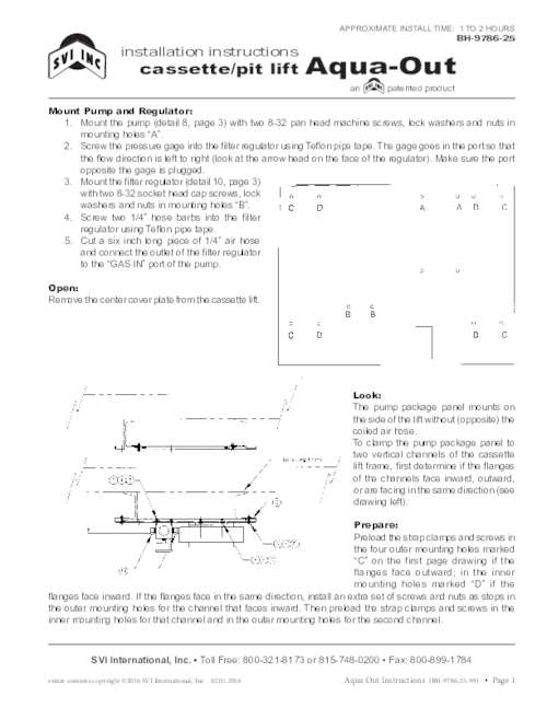 Aqua Out Instructions | SVI International, Inc.