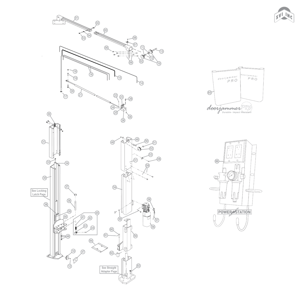 Parts for Rotary SPOA9 100 Series (Main Lift) | SVI International, Inc.